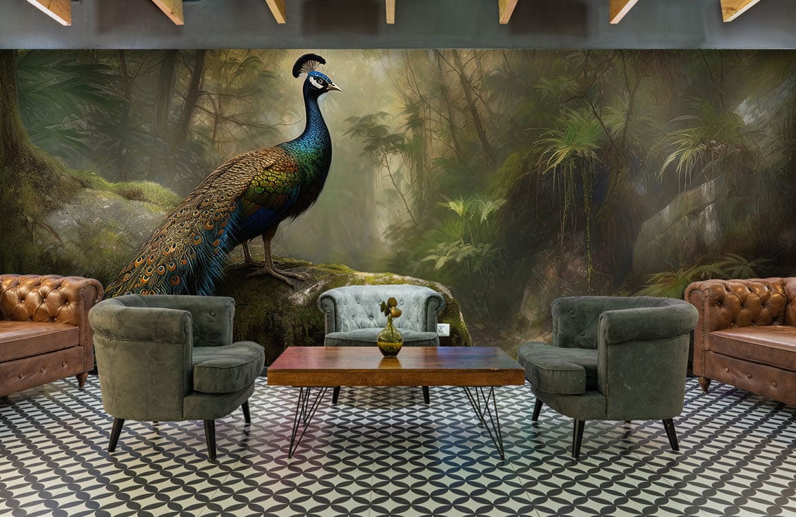 Peacock Wall Murals
