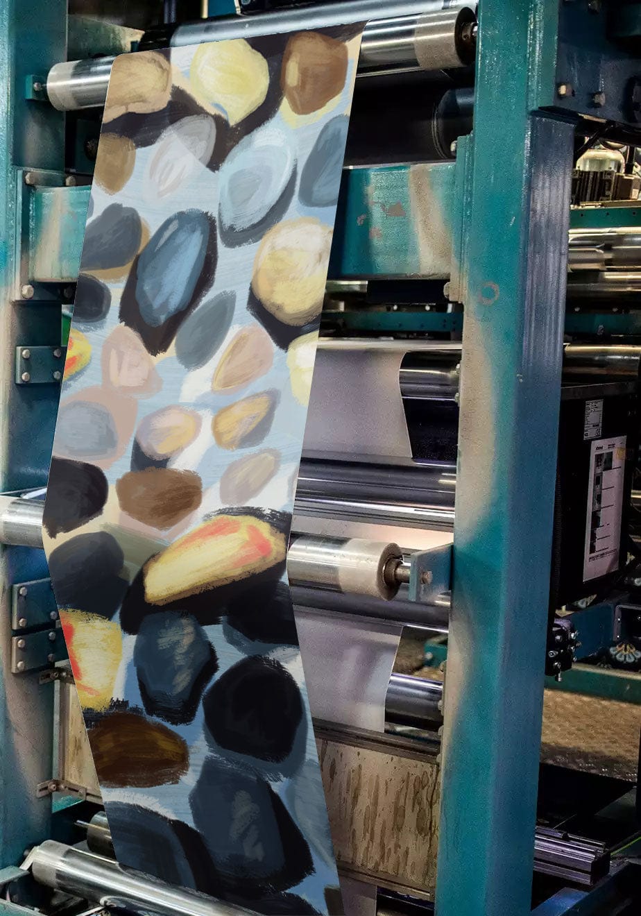 Abstract Watercolour Rocks Wall Murals