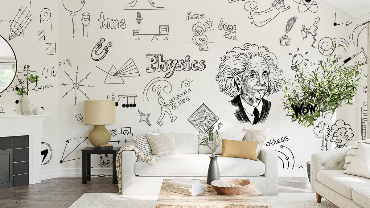 Einstein Physics Wall Murals