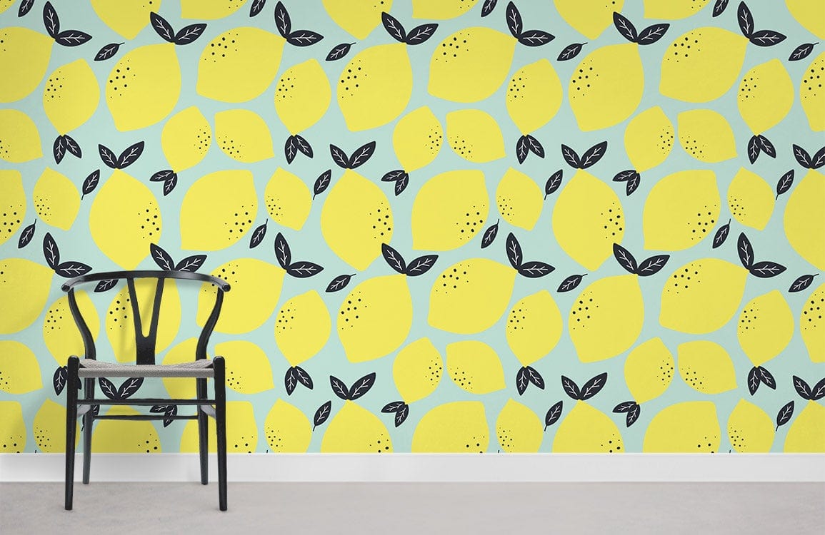 Fresh Lemon Wall Murals