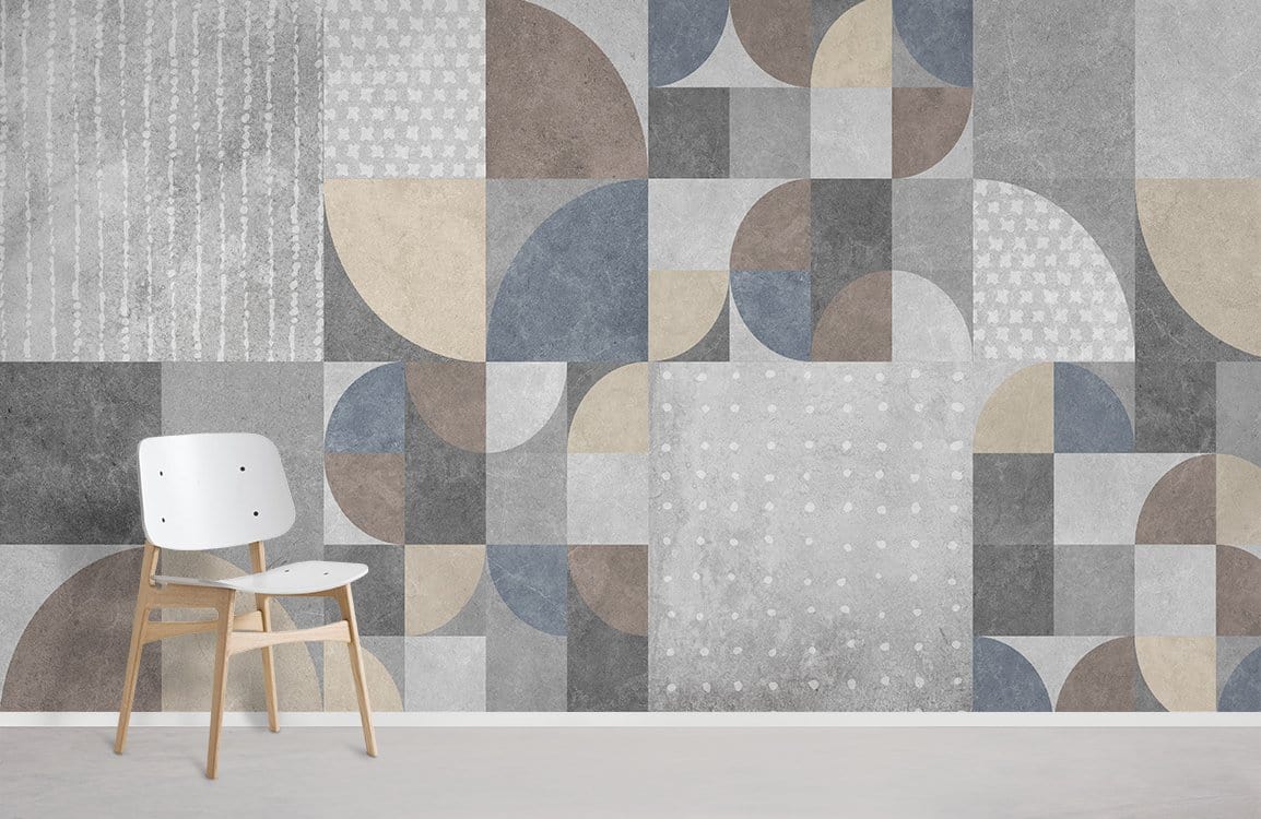 Geometric Pattern Wall Murals