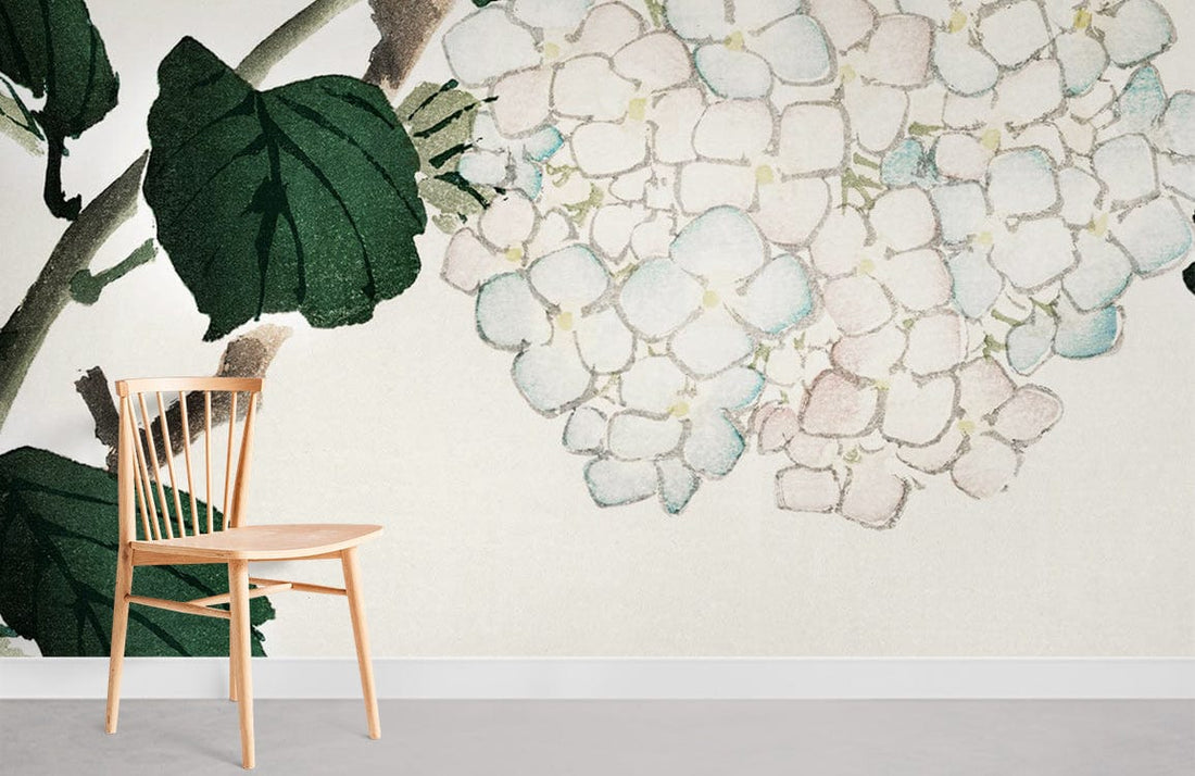Hydrangea Wall Murals