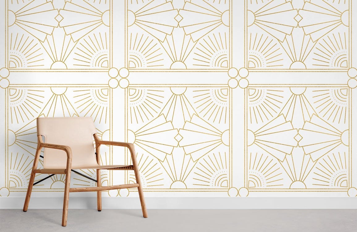 Yellow Square Wall Murals
