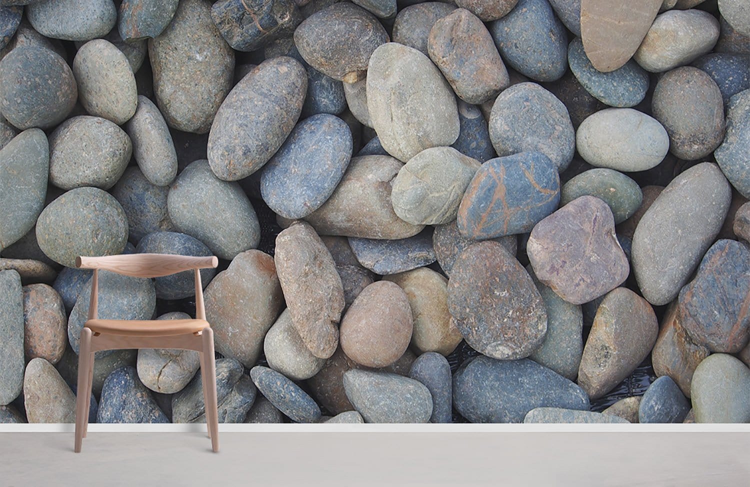 Pebble Blocks Wall Murals