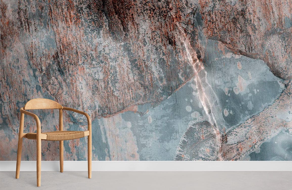 Rust Corroded Wall Wall Murals