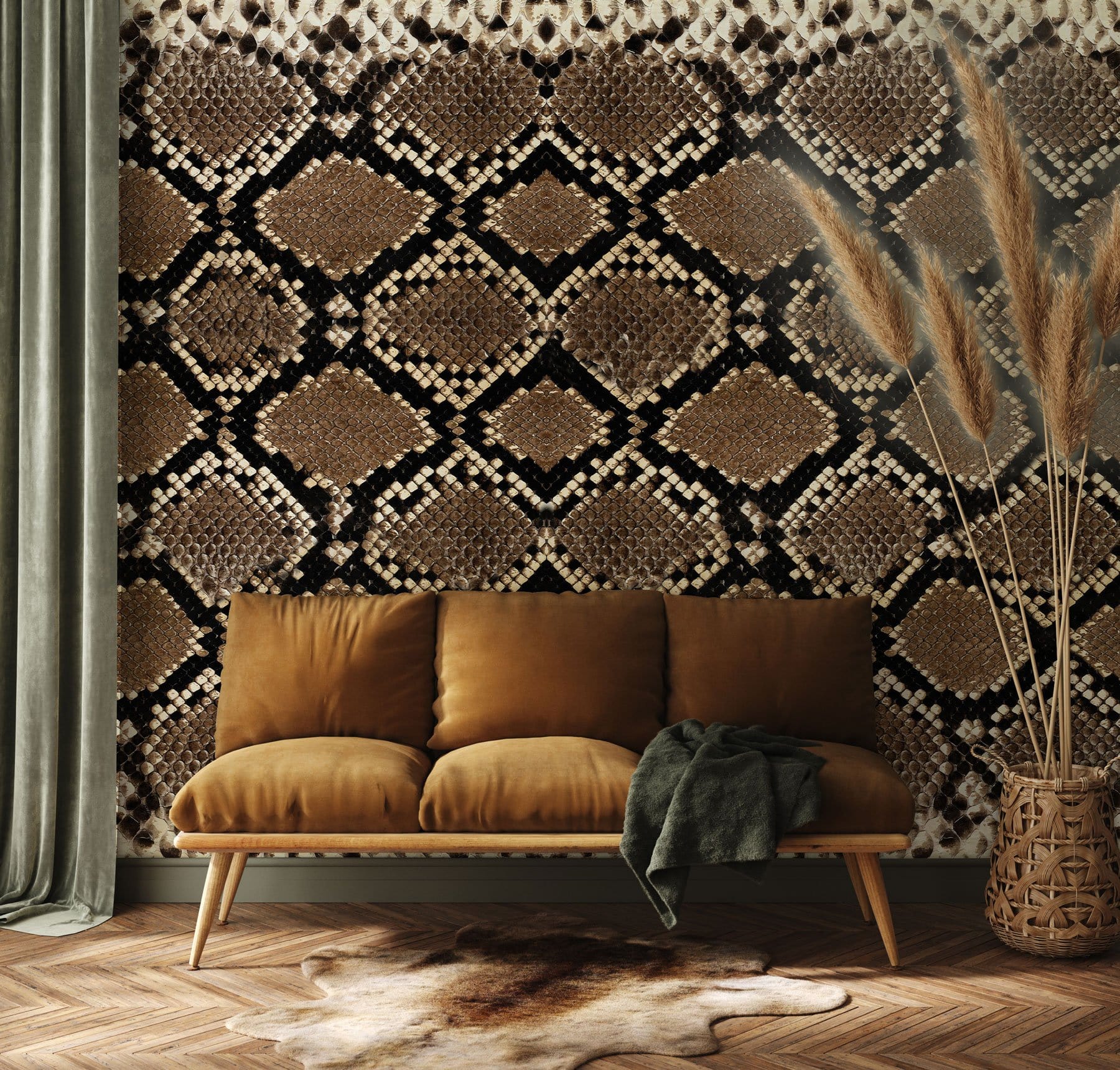 Snake Skin Wall Murals