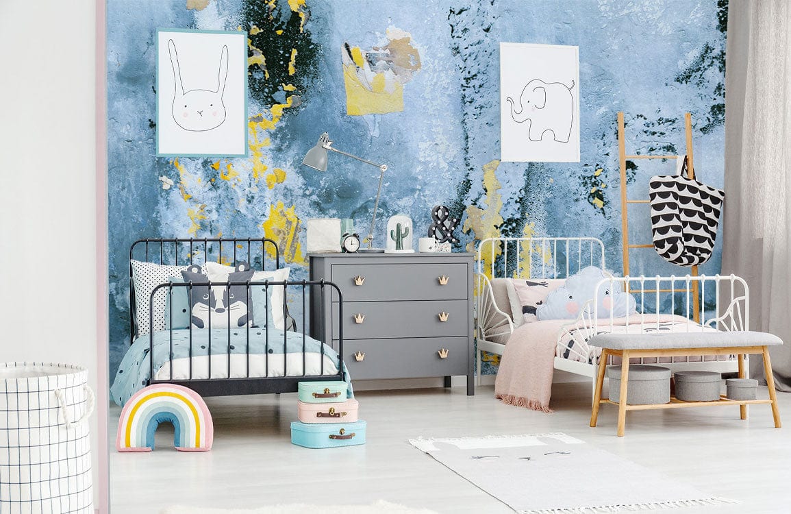 Spliced Pieces Wall Murals