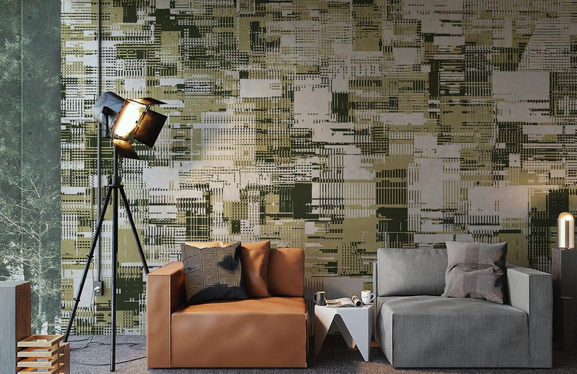 Distortion Texture Wall Murals