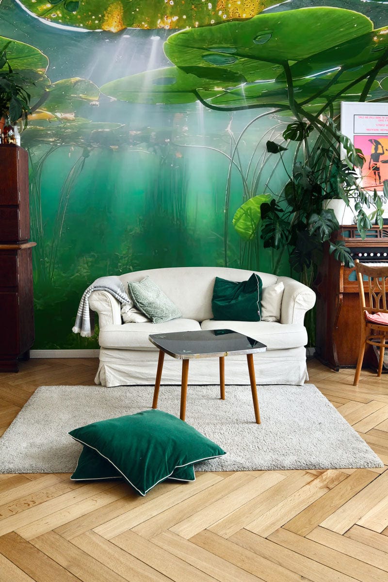 Underwater Pond View Wall Murals